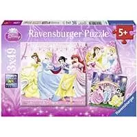 Puzzle 3x49 delova Dizni Princeze Ravensburger 09277