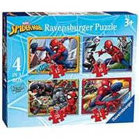 Puzzle 4u1 - Spajdermen - Ravensburger 06915
