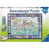 Puzle 300 delova - Pogled na svet - Ravensburger 13190