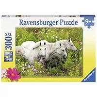 Slagalica Ravensburger 300 delova - Konji u cvetnom polju 13218