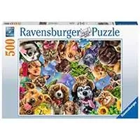 Puzzle 500 delova Ljubimci prave selfi Ravensburger 15042