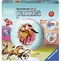 RAVENSBURGER 3D puzzle LOPTA Konji - Spirit Riding Free RA11143