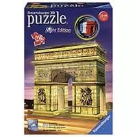 Ravensburger 3D Puzzle sa LED svetlom Trijumfalna kapija u Parizu 12522