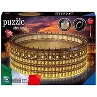 RAVENSBURGER 3D puzzle Maketa sa noćnim svetlom KOLOSEUM RA11148