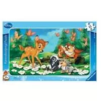 Ravensburger puzzle 15 delova - Bambi sa prijateljima 06039