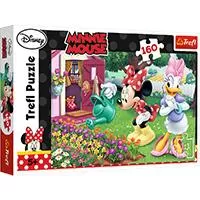 Trefl puzzle Minnie zaliva cveće 160 delova