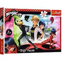 Trefl puzzle Miraculous Marinette i Adrien 200 delova