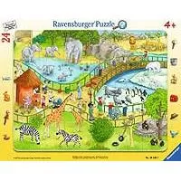 Ravensburger puzzle 24 dela - Zabava u zoo vrtu 06583