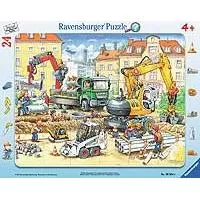 Ravensburger puzzle 24 dela - Vredni gradjevinari 06584