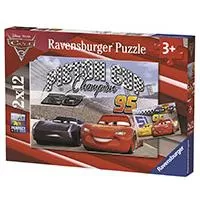 Ravensburger puzzle Dečije puzle - 2x12 - Disney - PIXAR - Cars 3 2x12 delova RA07609