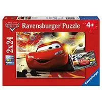 Ravensburger puzzle Dečije puzle - 2x24 - Disney - PIXAR - Cars - Grand Entance 2x24 dela RA08961