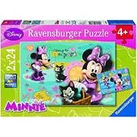 Ravensburger puzzle Dečije puzle - 2x24 - Disney - Minnie Mouse 2x24 dela RA08862