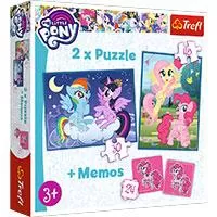 Trefl puzzle 2u1 My Little Pony + igra memorije 90601