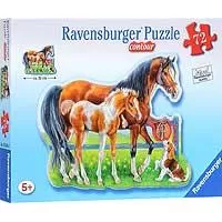 Ravensburger puzzle 05584 Konji