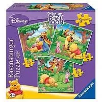 Ravensburger puzzle 110 delova - 3u1 Winnie the Pooh 07207