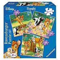 Ravensburger puzzle 110 delova - 3u1 Bambi 07210