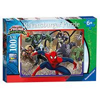 Ravensburger puzzle Dečije puzle - XXL - Marvel - Spider-man - Spiderman - Ultimate Spider-Man Vs Sinister 6 100 delova RA10777