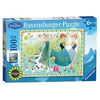 Ravensburger puzzle Dečije puzle - XXL - Disney - Frozen - Frozen Fever - Anna and Elsa 100 delova RA10584