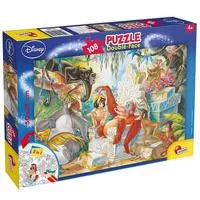 Lisciani Puzzle Knjiga O Džungli složi i oboji 108 delova 31690