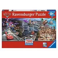 Ravensburger puzzle Disney - PIXAR - Cars 200 delova PANORAMA prikaz RA12645