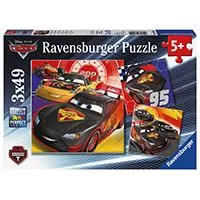 Ravensburger puzzle Dečije puzle - 3x49 - Disney - PIXAR - Cars - Adventure On The Road 3x49 delova RA08001