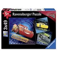 Ravensburger puzzle Dečije puzle - 3x49 - Disney - PIXAR - Cars 3 3x49 delova RA08026