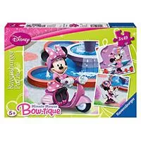 Ravensburger puzzle Dečije puzle - 3x49 - Disney - Minnie Mouse Bow-tique 3x49 delova RA09338