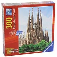 Ravensburger puzzle Španija - Maravillas de España - La Sagrada Familia 300 delova RA14044