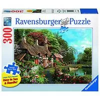 Ravensburger puzzle Cottage On A Lake - Large Piece Format 300 delova velikog formata RA13580