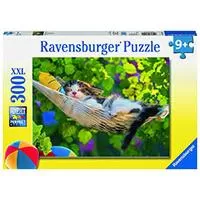 Ravensburger puzzle XXL - Životinje - Mace - Snooze for an Hour 300 delova RA13204