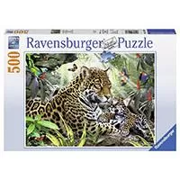 Ravensburger Puzzle 500 delova - Jaguar junior 14486