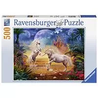 Ravensburger puzzle Art - Životinje - Fantazija- Fantastic Unicorns 500 delova RA14743