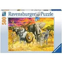 Ravensburger puzzle Životinje - African Animals 500 delova RA14724