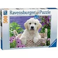 Ravensburger Puzzle 500 delova - Slatki zlatni retriver 14829