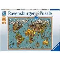 Puzzle 500 delova Svet leptira Ravensburger 15043