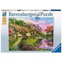 Puzzle 500 delova Seoska kuća Ravensburger 15041