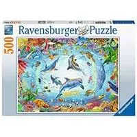 Puzzle Slagalica 500 delova Ronjenje u podvodnoj pećini Ravensburger 16447