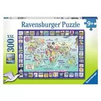 Ravensburger slagalica Pogled na svet 300 delova 01-131907