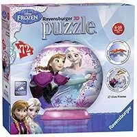 Ravensburger 3D Puzle - Lopta Disney Frozen 12173