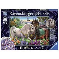 Ravensburger puzzle BRILLIANT - Adorned Stallions 500 delova RA14911