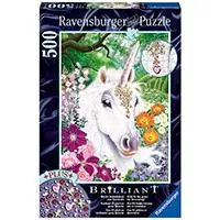 Ravensburger puzzle BRILLIANT - Gorgeous Unicorn 500 delova RA14850