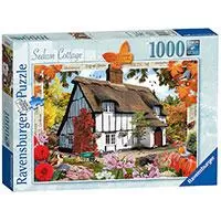 Ravensburger puzzle Kolekcija Country Cottage 10 - Sedum Cottage 1000 delova RA19651