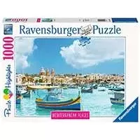 Puzzle 1000 delova Mediteranska Malta Ravensburger 14978