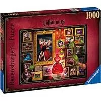 Puzzle 1000 delova Kraljica Srce - Disney Villainous Ravensburger 15026