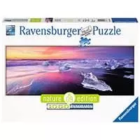 Puzzle 1000 delova Jokulsarlon Island - Panorama Ravensburger 15075