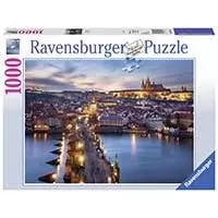 Puzzle Slagalica 1000 delova Prag noću Ravensburger 19740