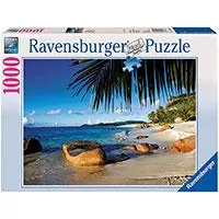 Ravensburger Puzzle 1000 delova - Iza palmi na Sejšelima 19018