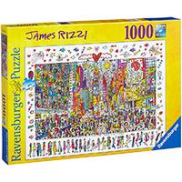 Ravensburger Puzzle 1000 delova James Rizzi - Times Square 19069
