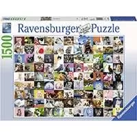 Puzzle Slagalica 1500 delova 99 Mačaka Ravensburger 16235