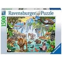 Puzzle Slagalica 1500 delova Safari na vodopadima Ravensburger 16461